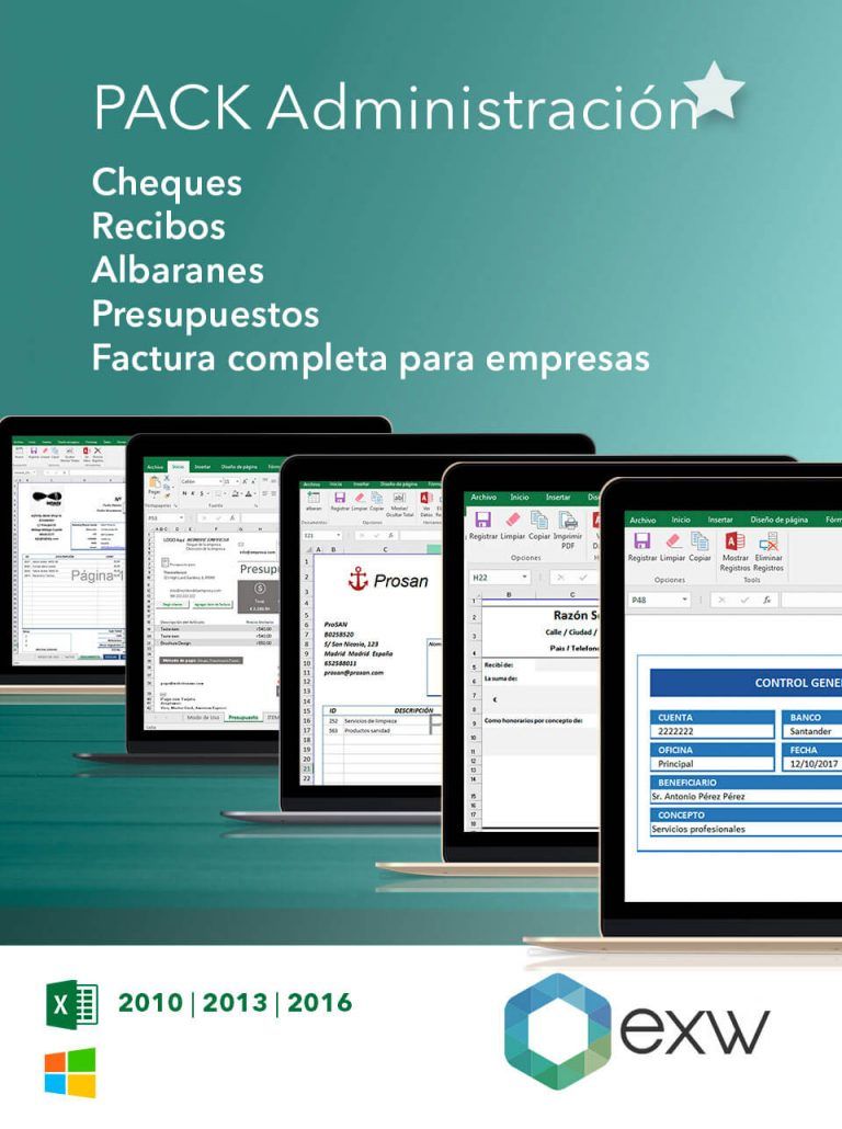 Plantilla de Libro diario en Excel [GRATIS]